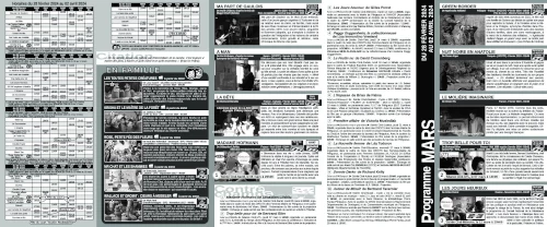 Programmes – Ciné Cinéma